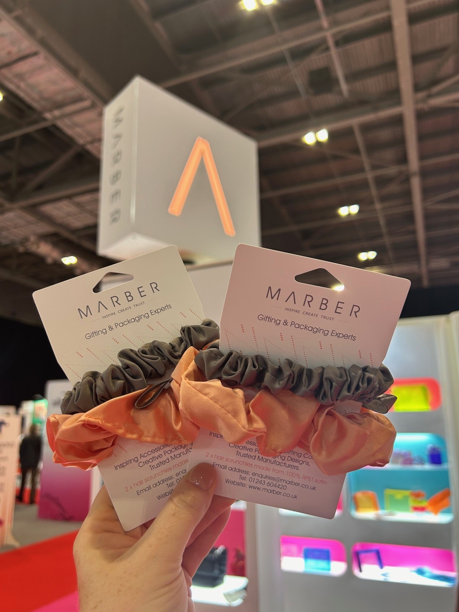 Marber exhibiting gifting at London Packaging Week 2024 | Marber Ltd